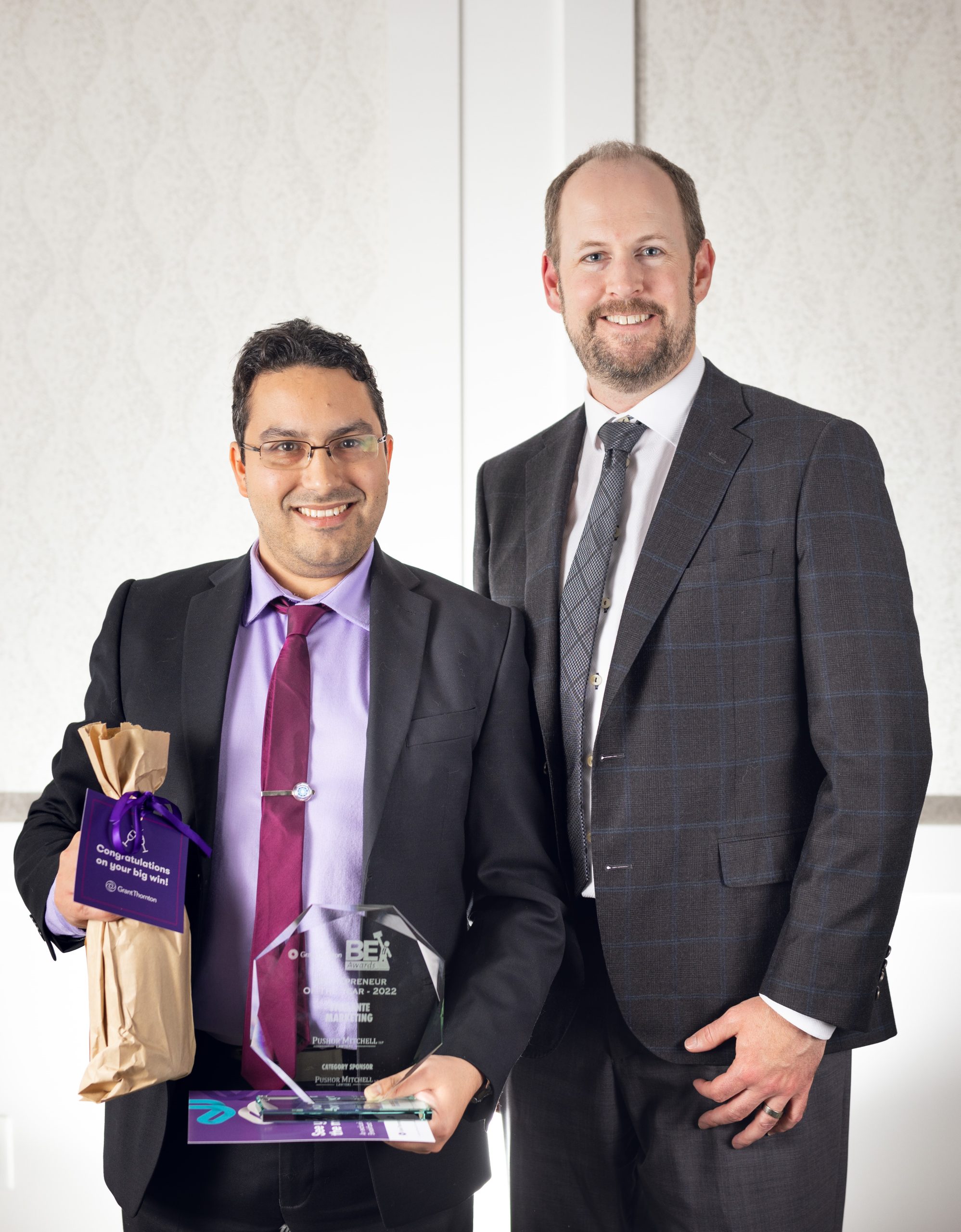 Pushor Mitchell Presents Entrepreneur Of The Year Award At 2022 ...